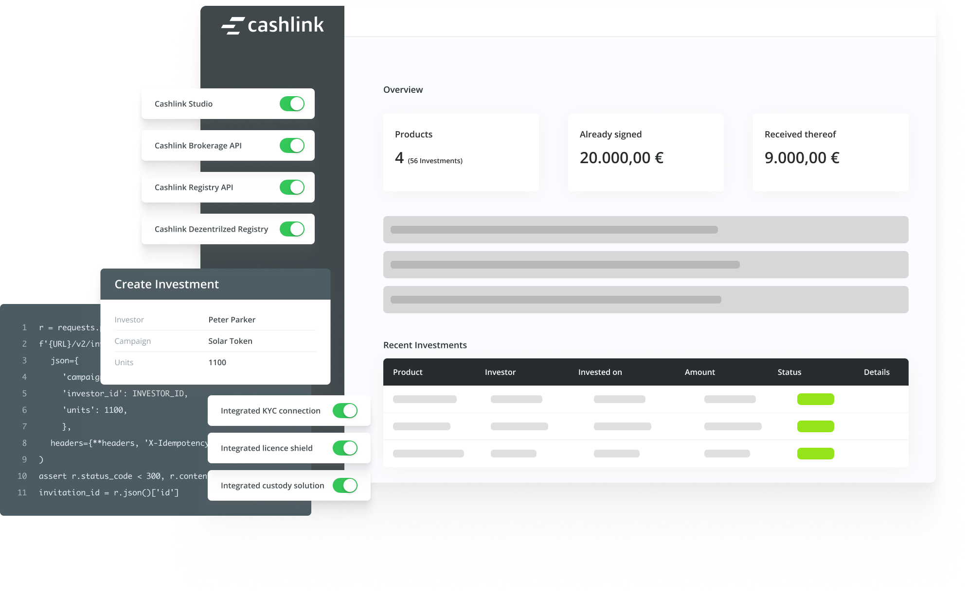Unsere Lösungen für Ihr Anliegen - Cashlink